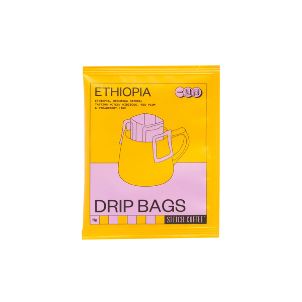 ISSHU-KAN ETHIOPIA, BESHASHA NATURAL DRIP BAGS - Stitch Japan